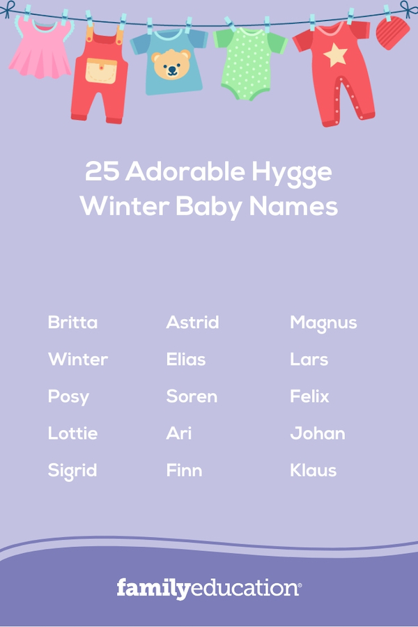 25 Winter Baby Names That Are So Hygge FamilyEducation 25 Winter Baby Names That Are So Hygge FamilyEducation